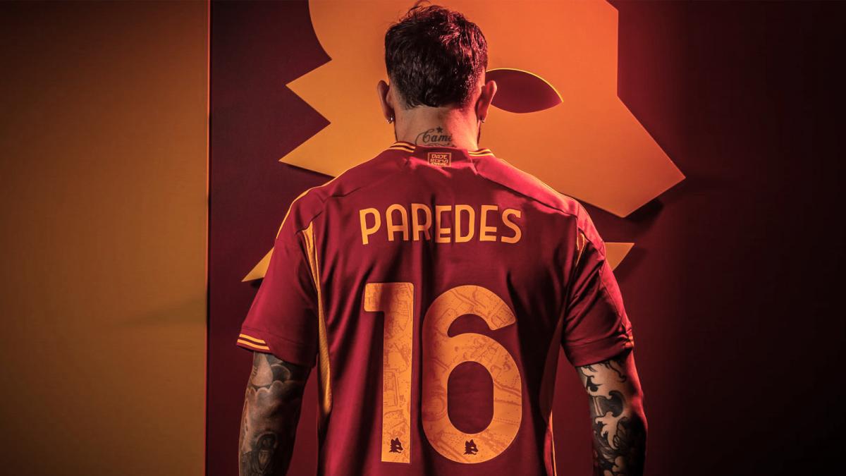Leandro Paredes lucirá en la Roma la camiseta número 16 que usó De ...